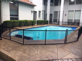 Pet Pool Fence Photos